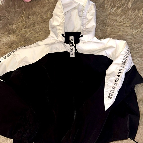 Guess | Jackets & Coats | Nwt Guess Zip Up Wind Breaker | Poshmark